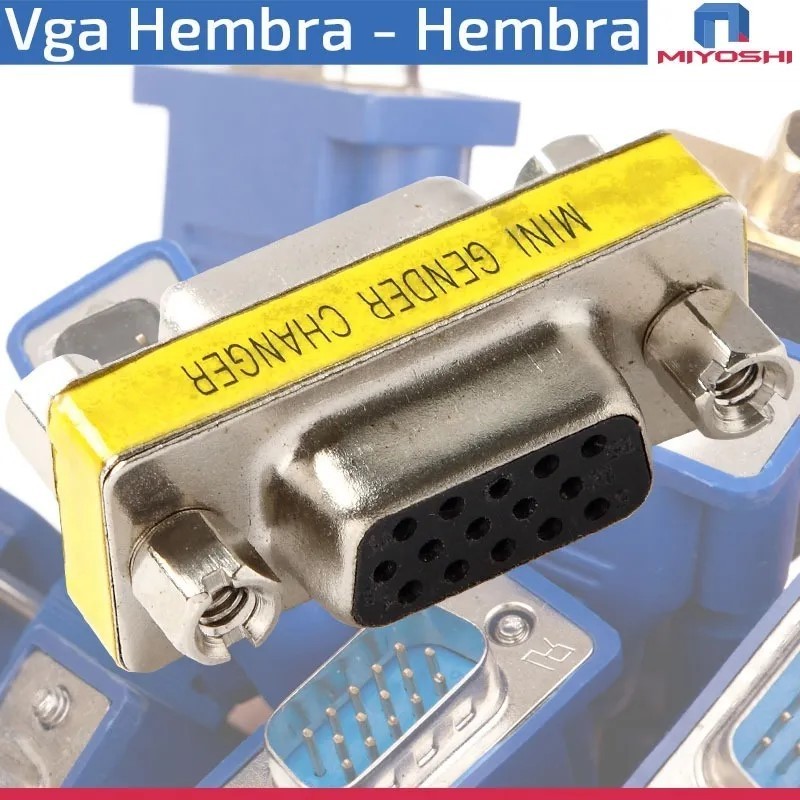ADAPTADOR VGA HEMBRA-HEMBRA